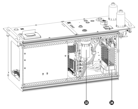 Penjelasan Komponen E9000 Portable Emissions Analyzer